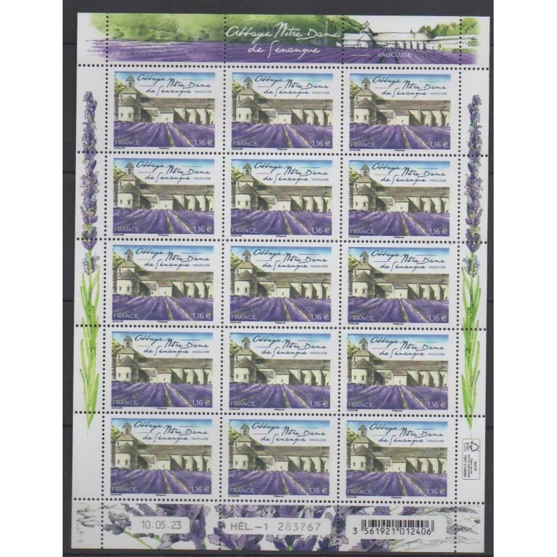 Acheter ce feuillet de France de l'année 2023 (No F104 - Abbaye de Sénanque).